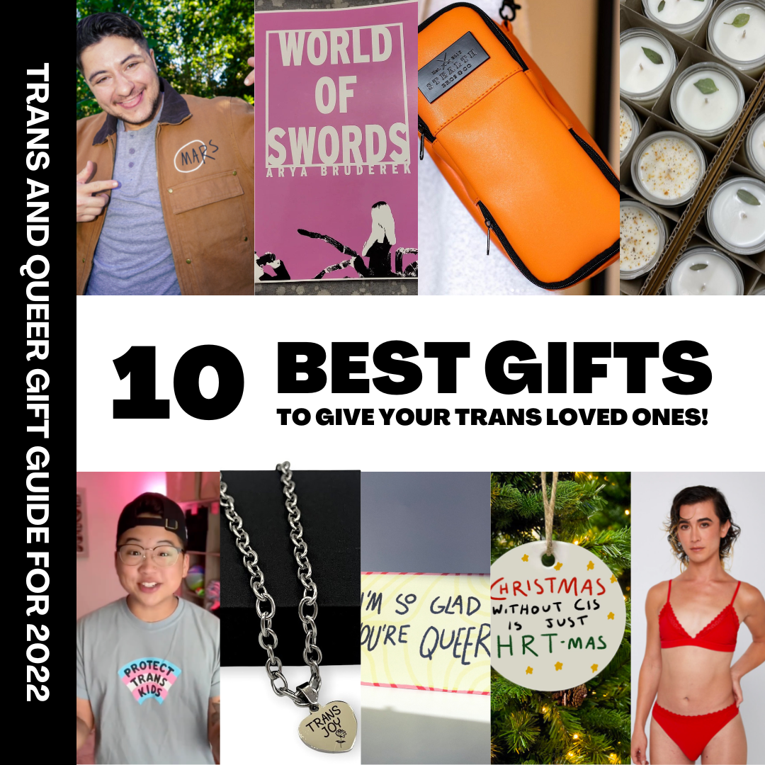 10 Best gifts to give your Trans Loved ones! Trans and Queer Gift Guid ...