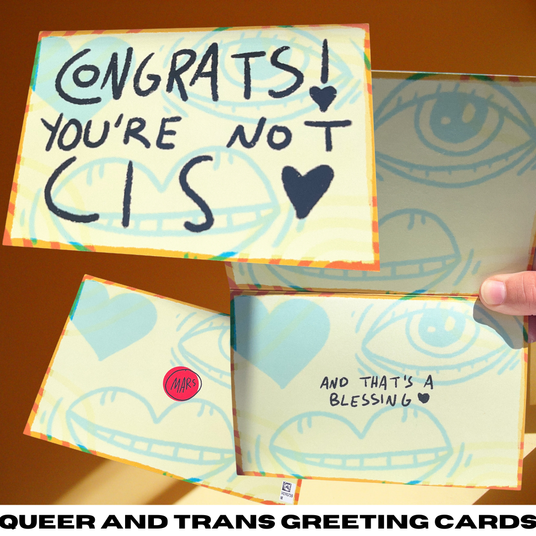 Congrats you're not Cis card – Life On Mars